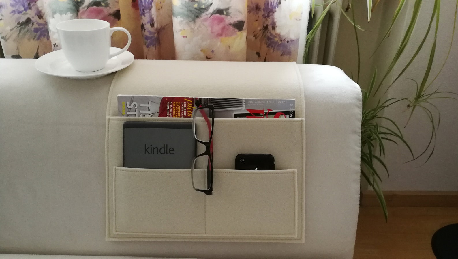 Wollfilz Sofa Taschen Sofa Butler sofa organizer - Etsy.de