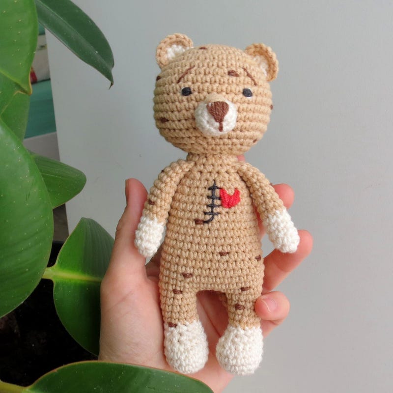 Small Stuffed Leopard - Etsy
