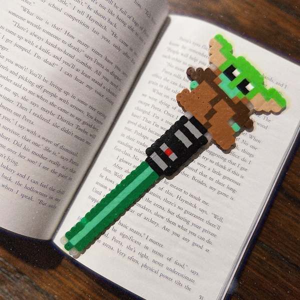 Perler Bead Bookmark - Etsy