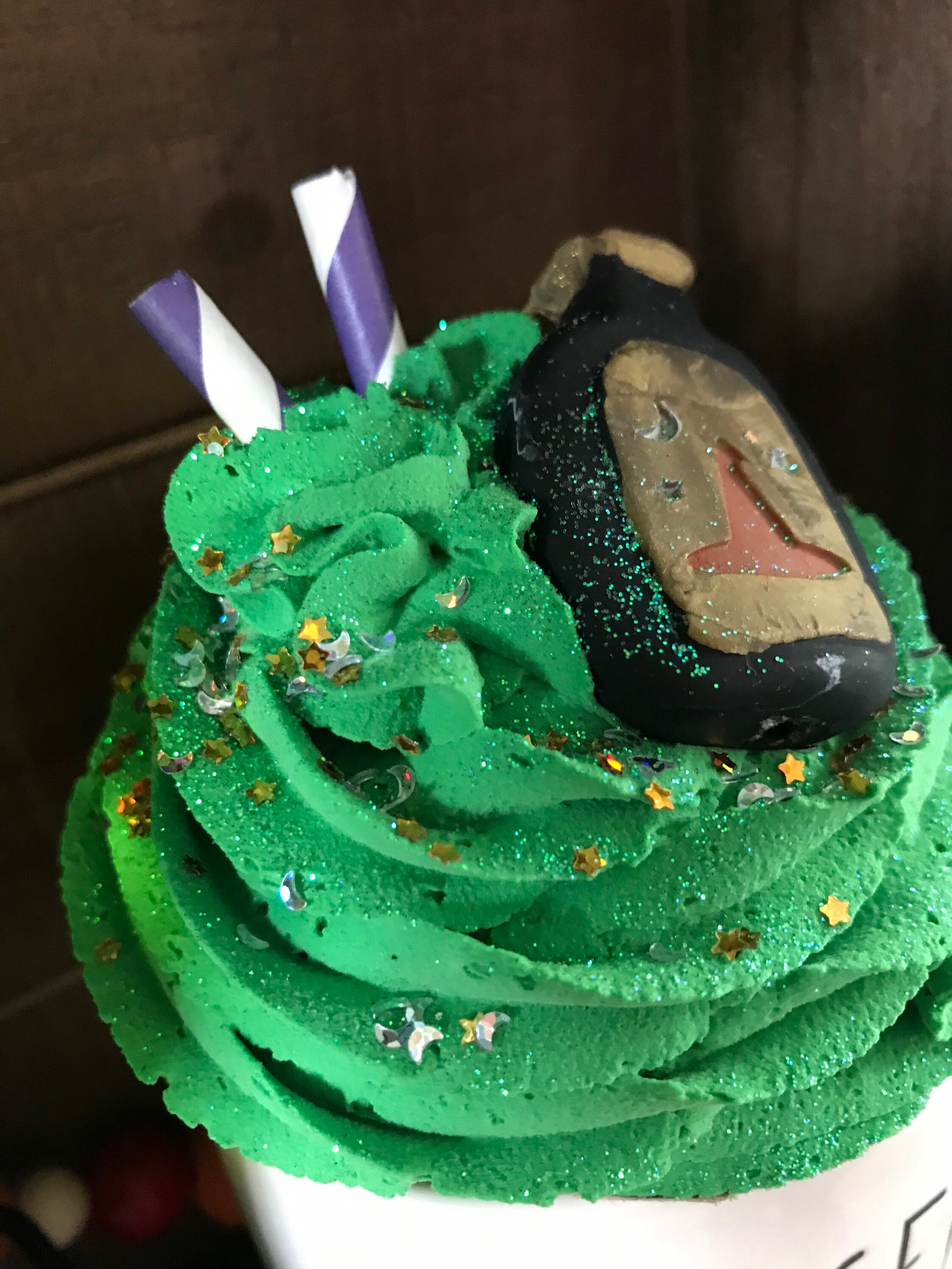 Toxic Potion Bottle Fake Faux Whipped Cream Mug Topper Rae | Etsy