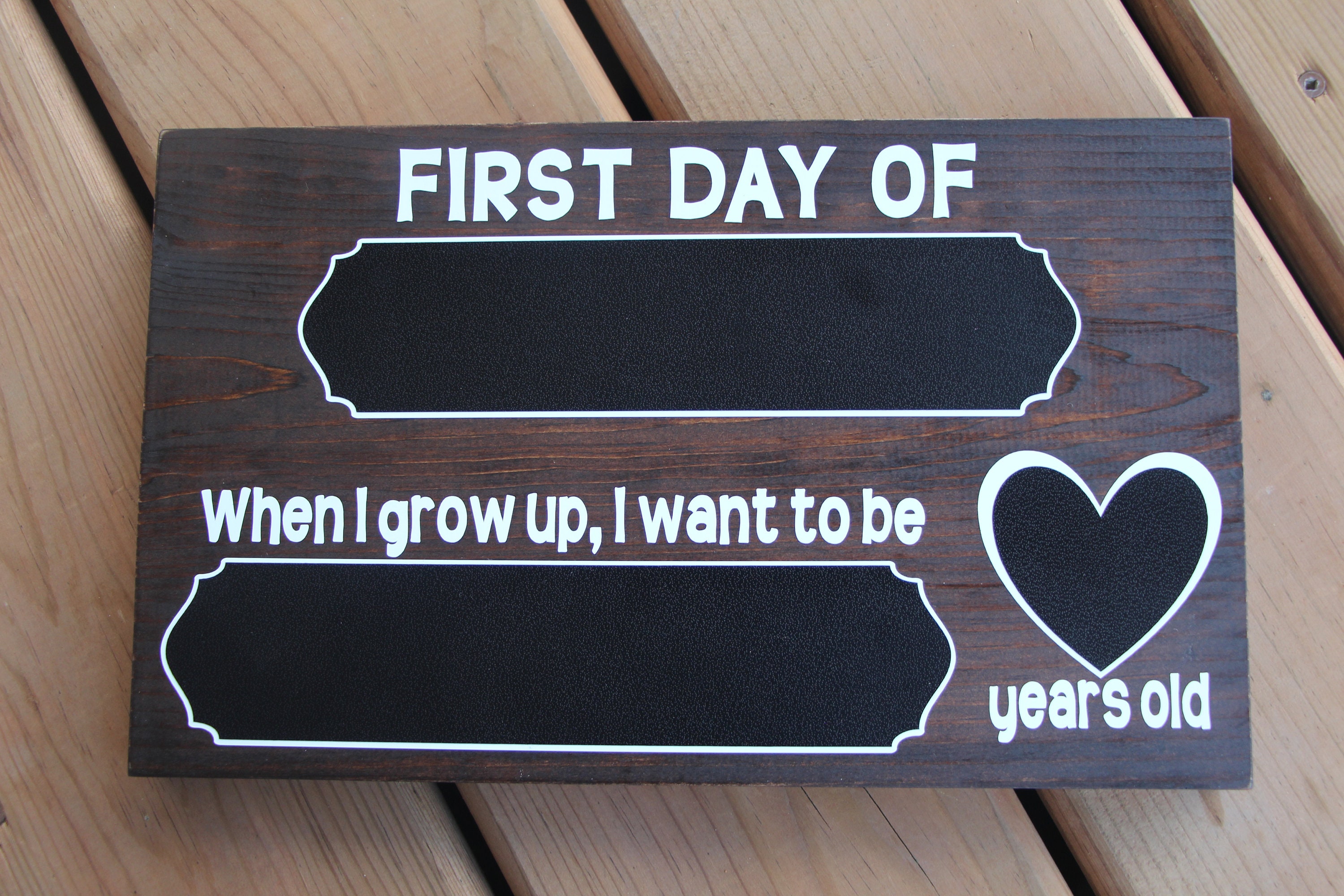 First & Last Day of School Resuable Sign - Etsy