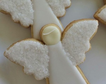 Angel Themed Sugar Cookies - Etsy