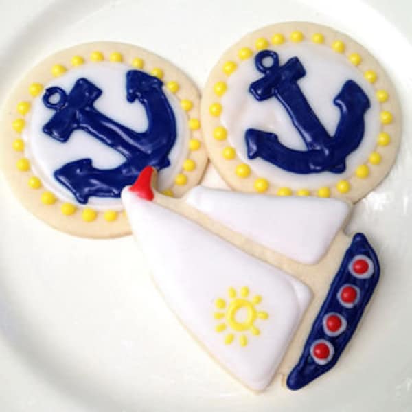 Nautical Cookies - Etsy
