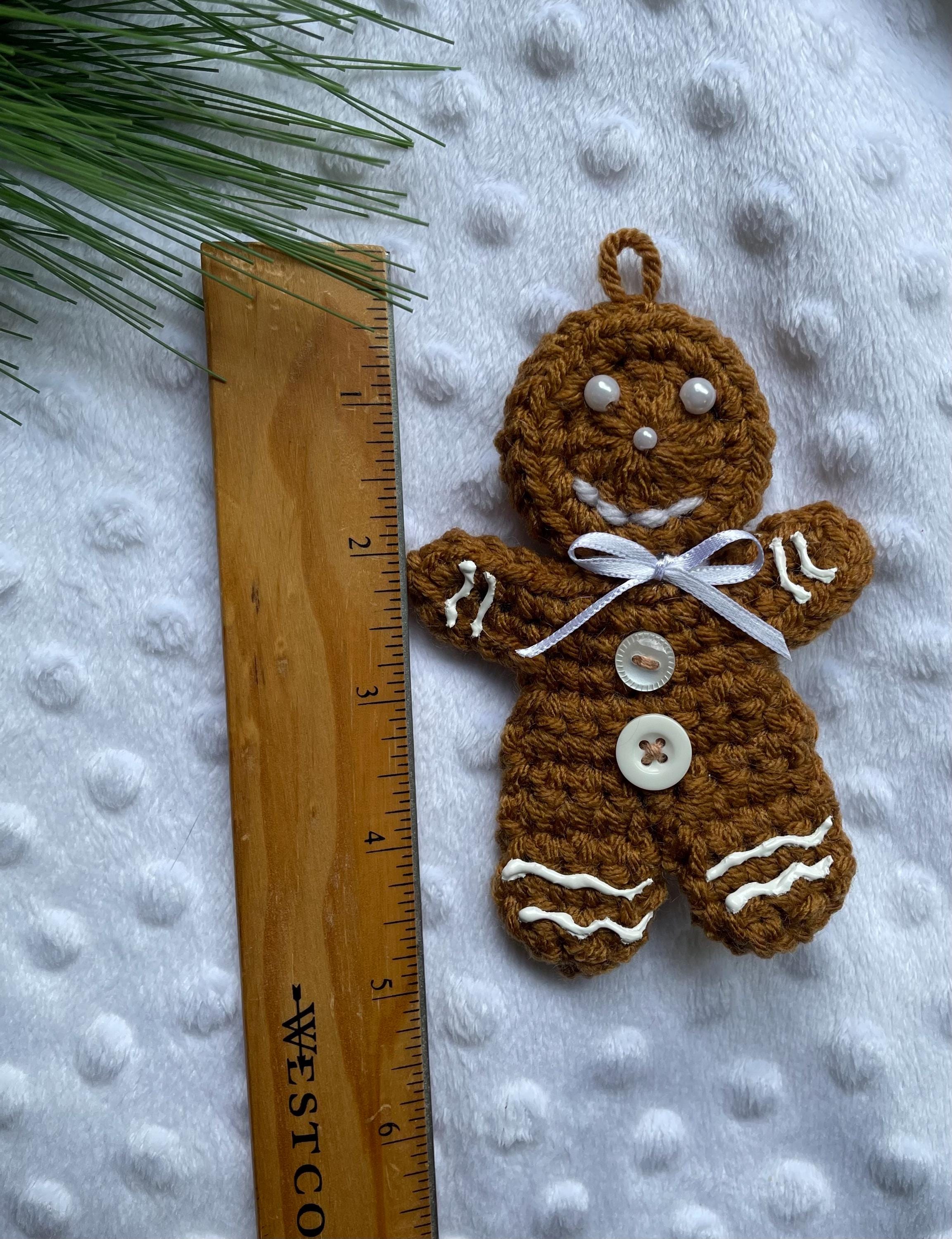 3 Gingerbread Ornament Set - Etsy