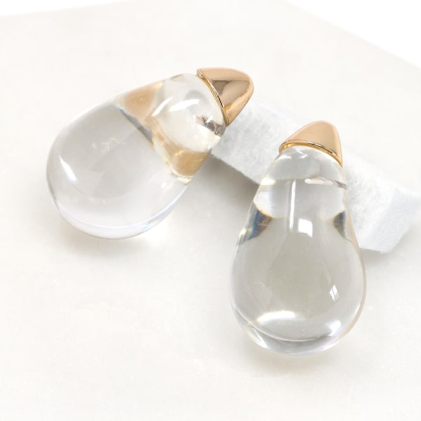 Lucite Earrings - Etsy