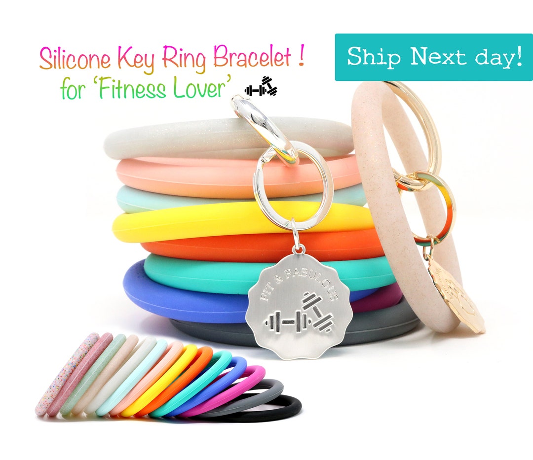 Key Chain Bracelet, Fitness, Key Saver,keyring Bangle, Key Chain ...