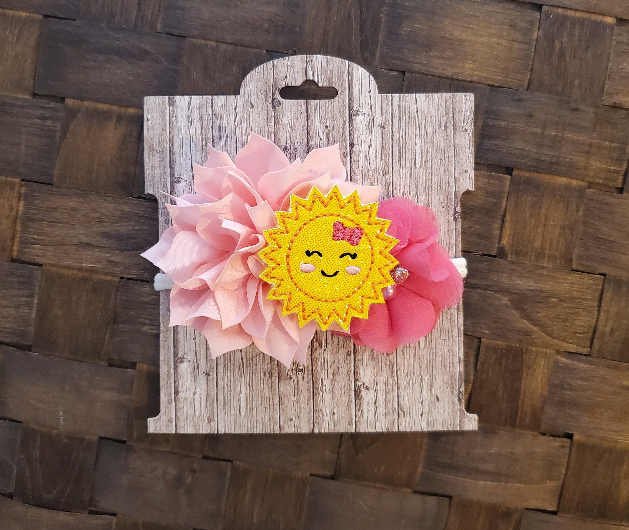 Sunshine Headband Sunshine Birthday One Sunshine Theme - Etsy