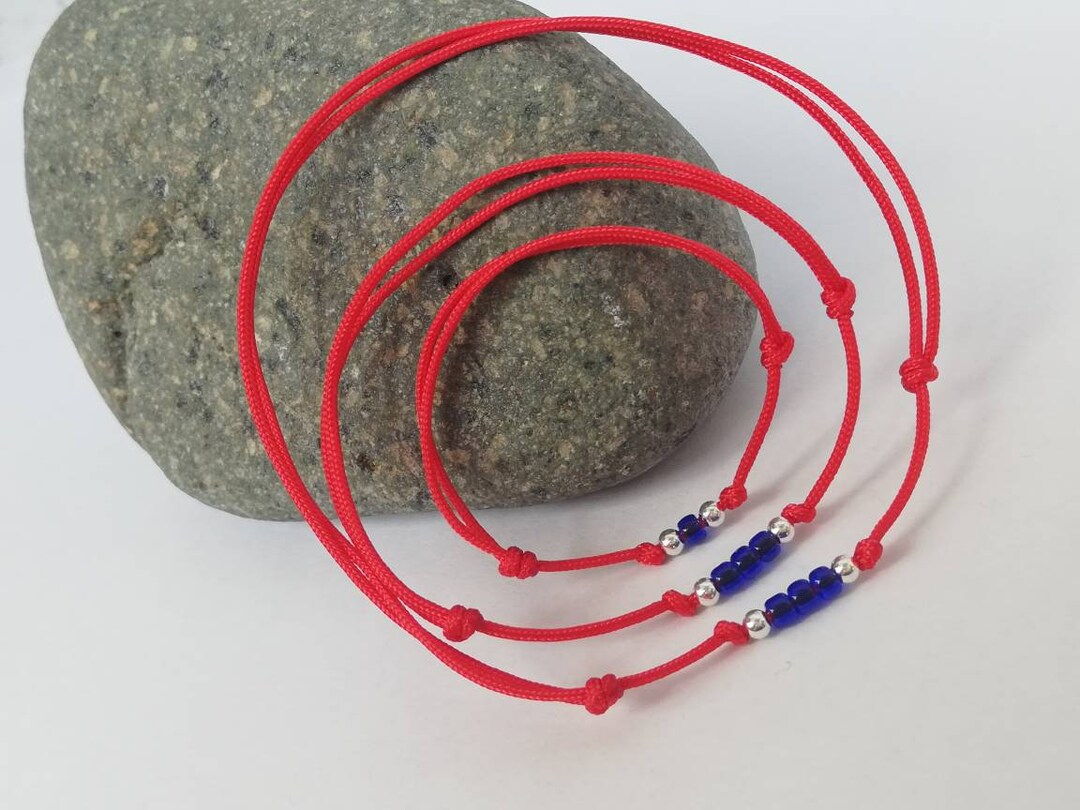 Evil Eye Red String for All Family. Mom, Dad and Baby Nazar Protection ...