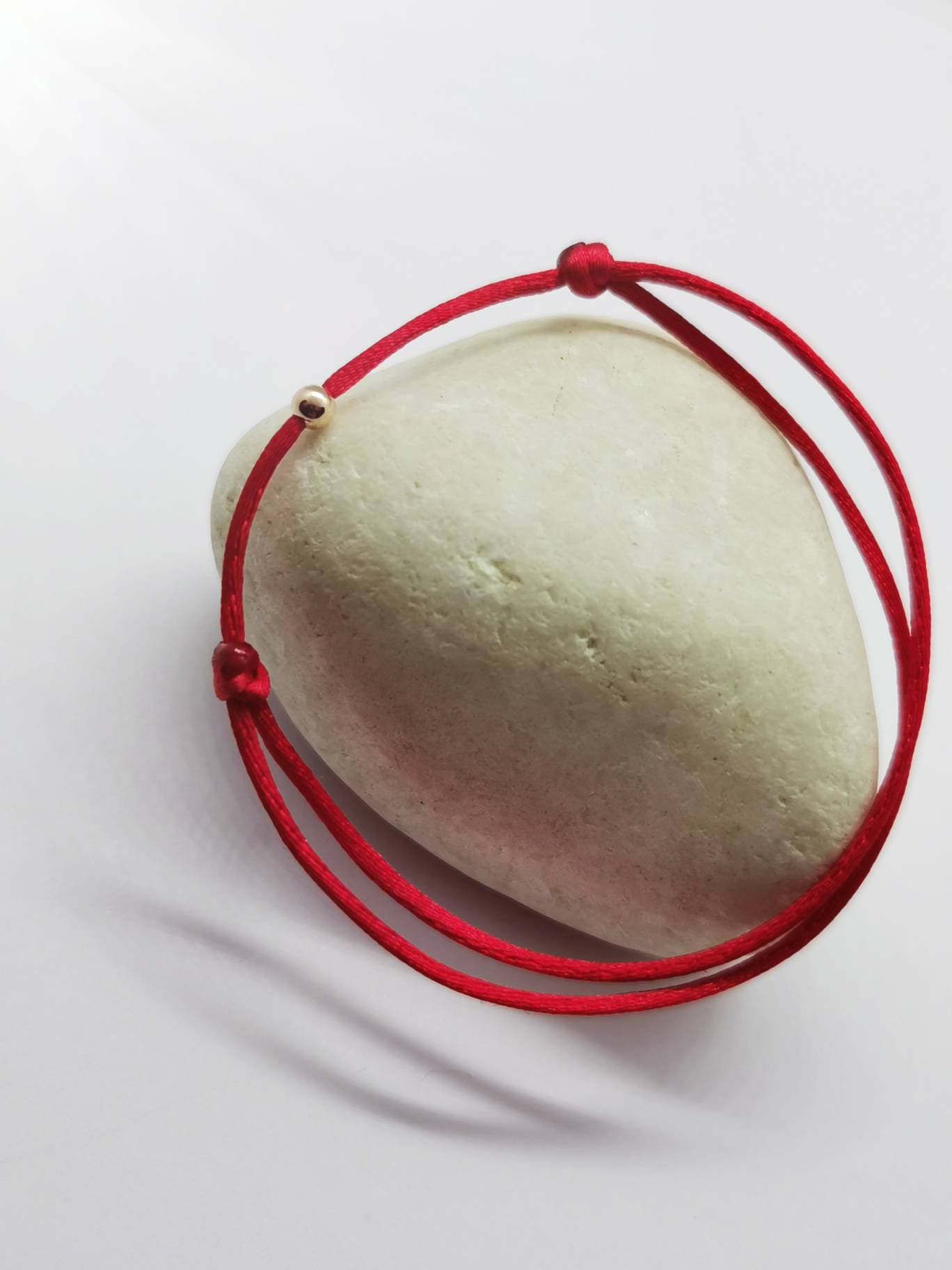 Red bracelet women.Kabbalah satin red thread for girl. 9k | Etsy