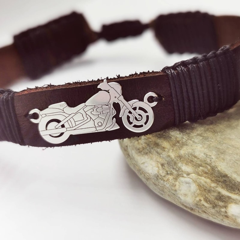 Motorcycle Bracelet - Etsy