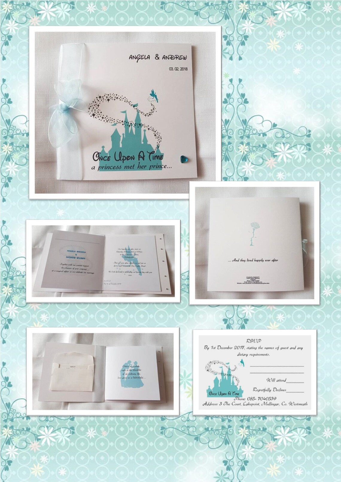 Personalised Disney Themed Wedding / Engagement Invites - Etsy