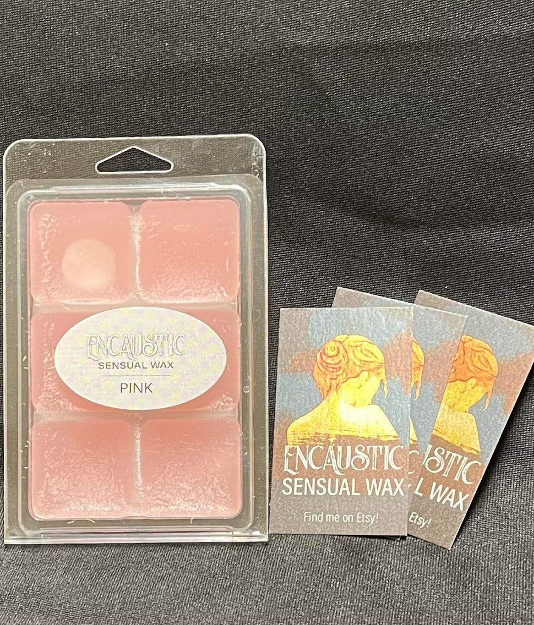 Pink-flameless Sensual Wax for Wax Play - Etsy