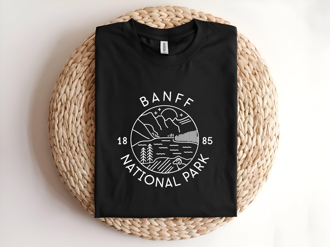 Banff National Park T-shirts | Alberta Canada Souvenir | Mountain T ...