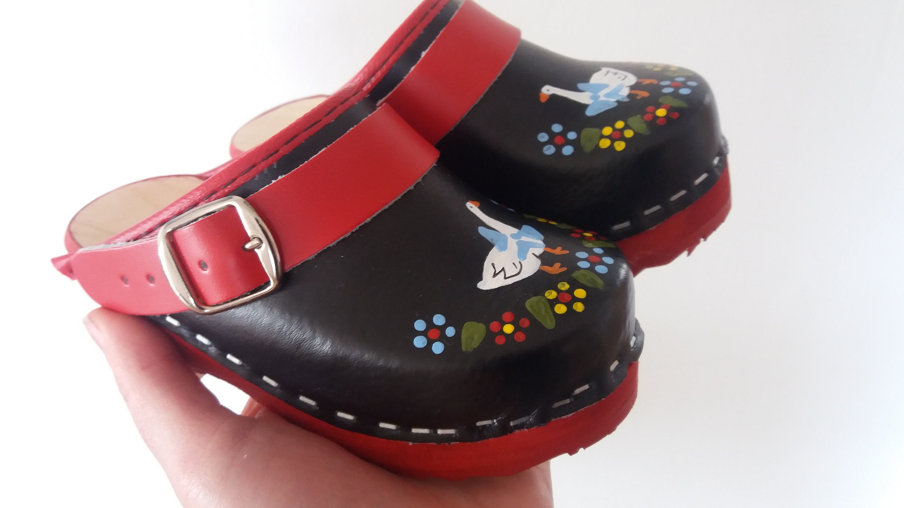 Children Painted Clogs - Etsy