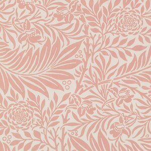 Vintage Pink Pattern Wall Art, PRINTABLE Girls Room Decor Poster ...