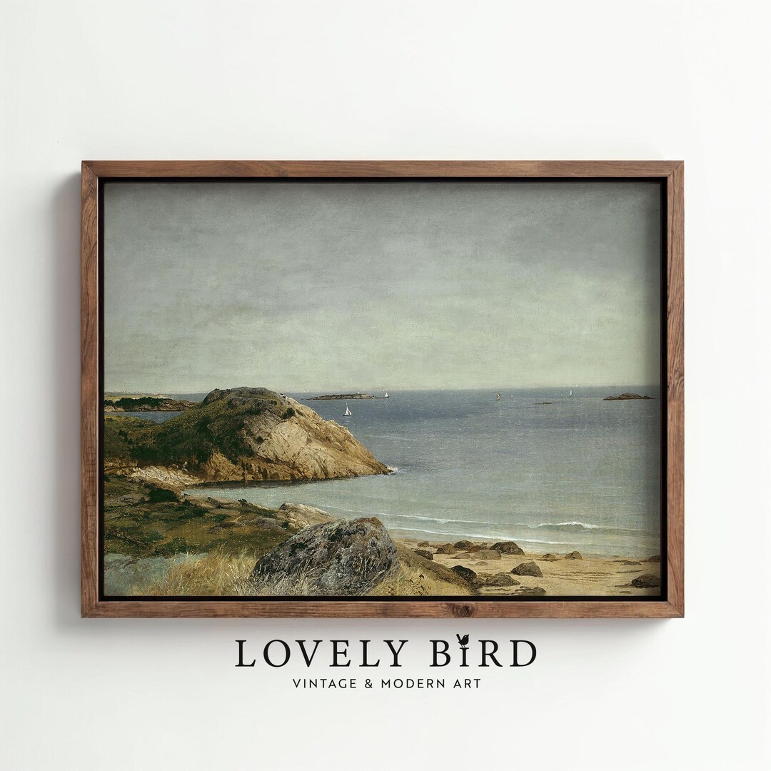 Coastal Farmhouse Print DIGITAL Download, Seaside PRINTABLE Over the ...