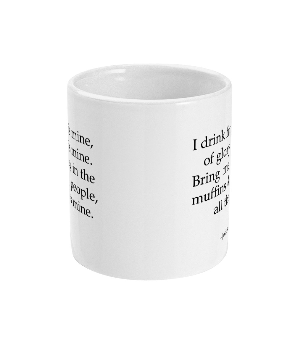 The West Wing Inspired Victory is Mine Keg of Glory Quote Mug - Etsy