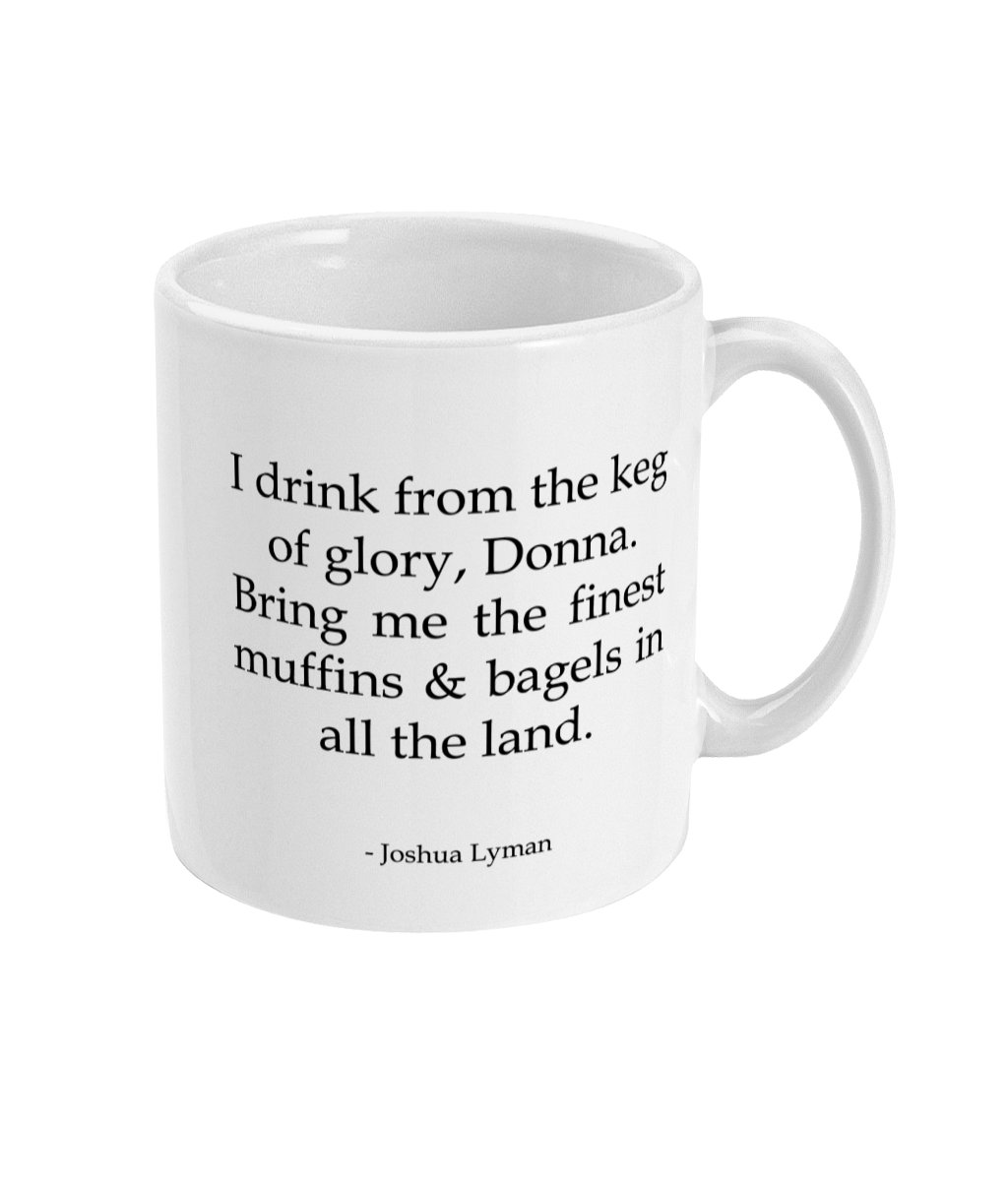 The West Wing Inspired Victory is Mine Keg of Glory Quote Mug - Etsy