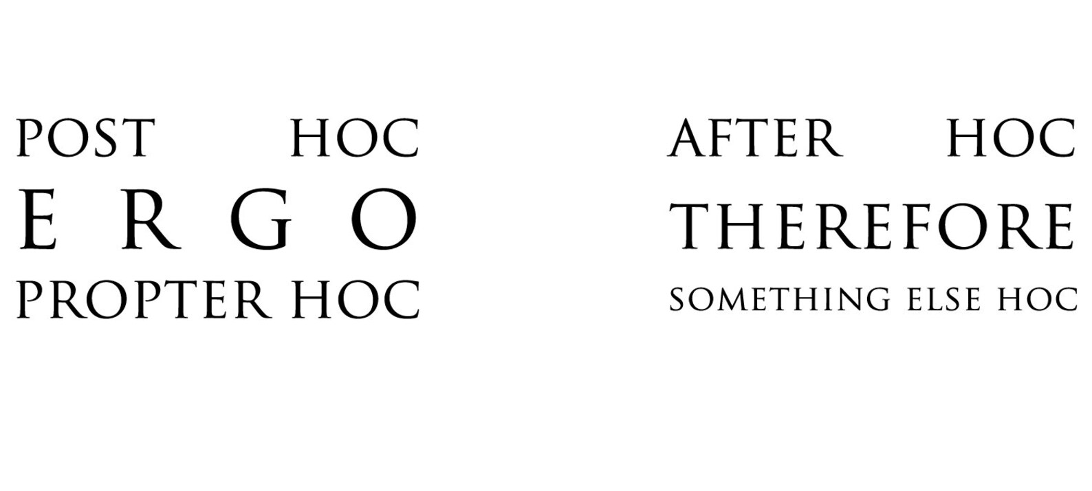 The West Wing Quote Mug Post Hoc Ergo Propter Hoc Latin Quote - Etsy