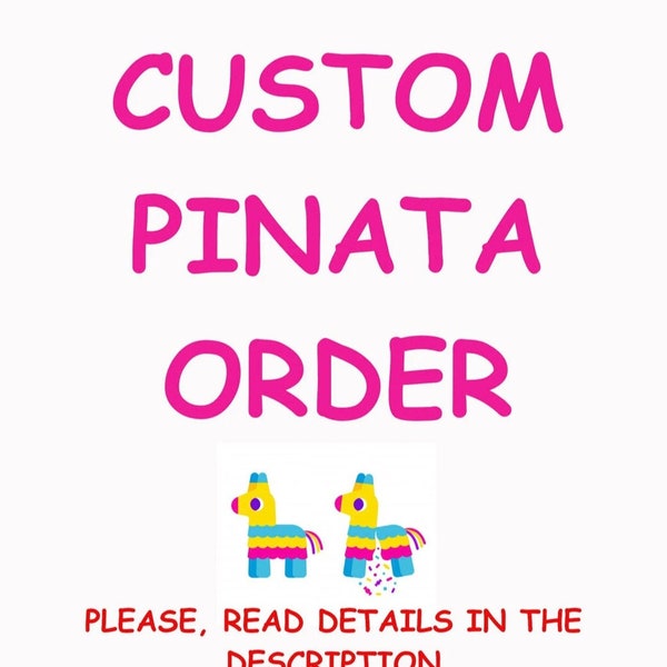 Customized Pinatas - Etsy