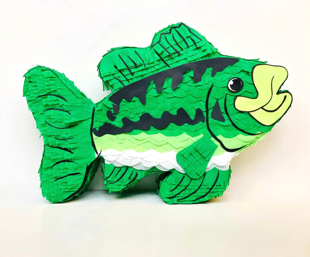 Largemouth Bass Fish Piñata-fish Pinata - Etsy