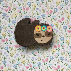 1 Mini Sloth Pinata Baby Sloth Pinata Baby Sloth Mini - Etsy