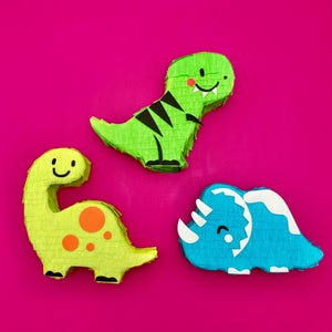 Dinosaur Mini Piñatas, Dinosaur Party Theme, Dino Mini Piñatas ...