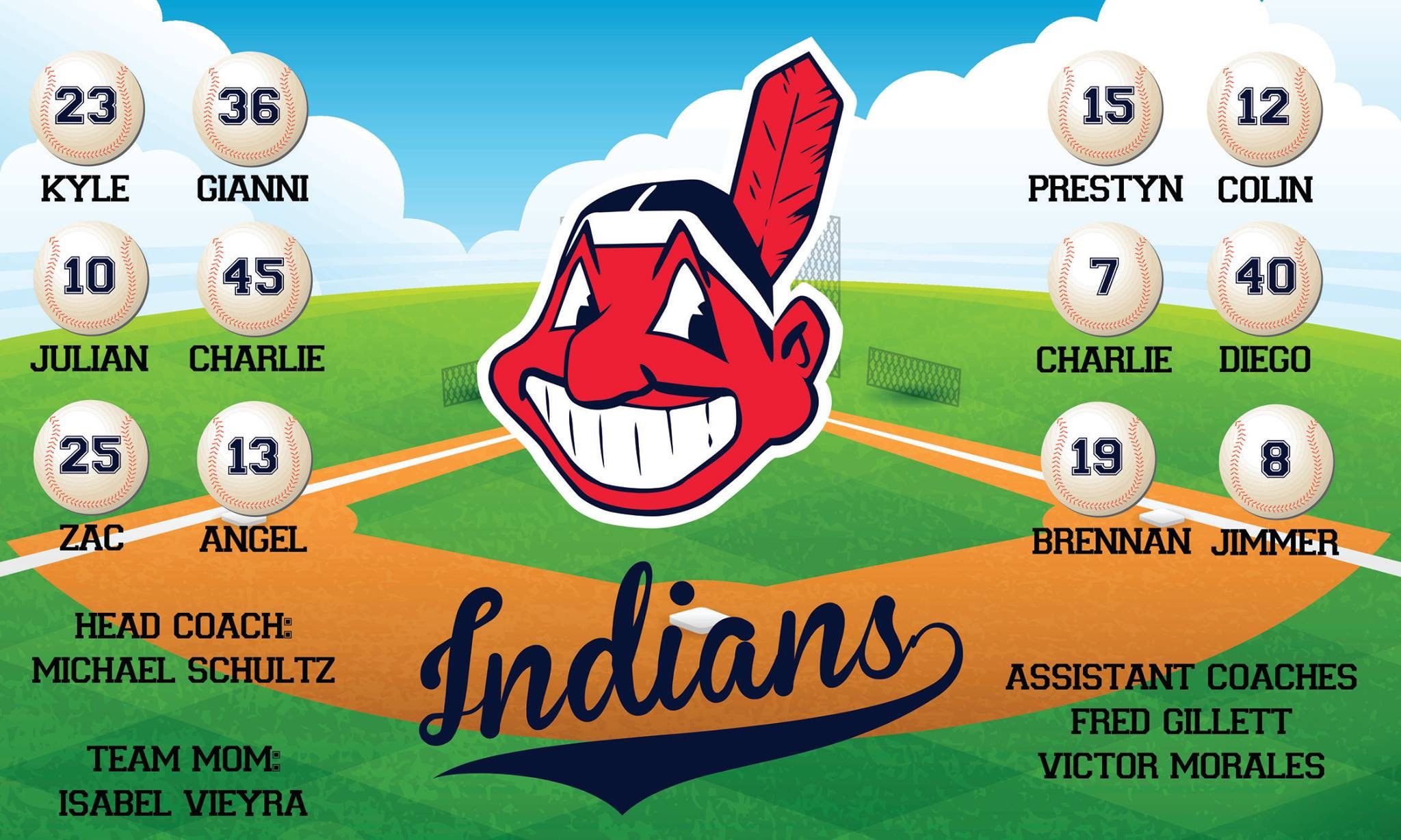 Kids Baseball League Team Banners With Logo - Etsy