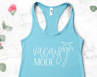 Vacay Mode Tank | Etsy
