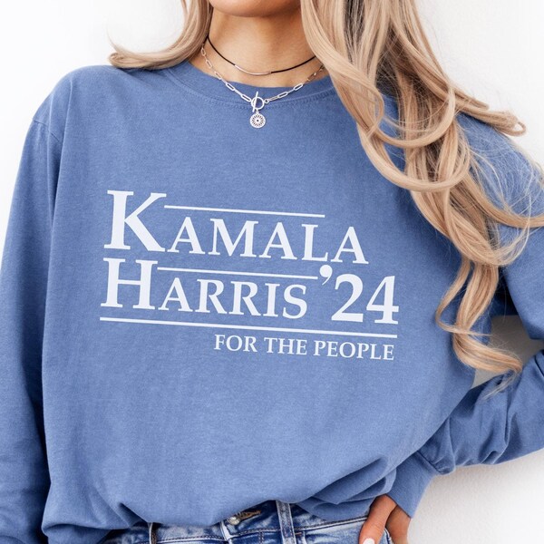 Political Cartoon Flower Kamala Harris T-shirt, Patriotic Cottagecore ...