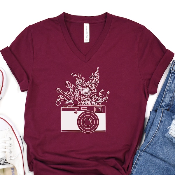 Camera Shirt - Etsy