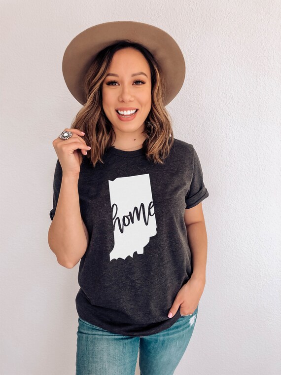 Indiana Home Shirts Back Home Again In Indiana' Women's T Shirt By