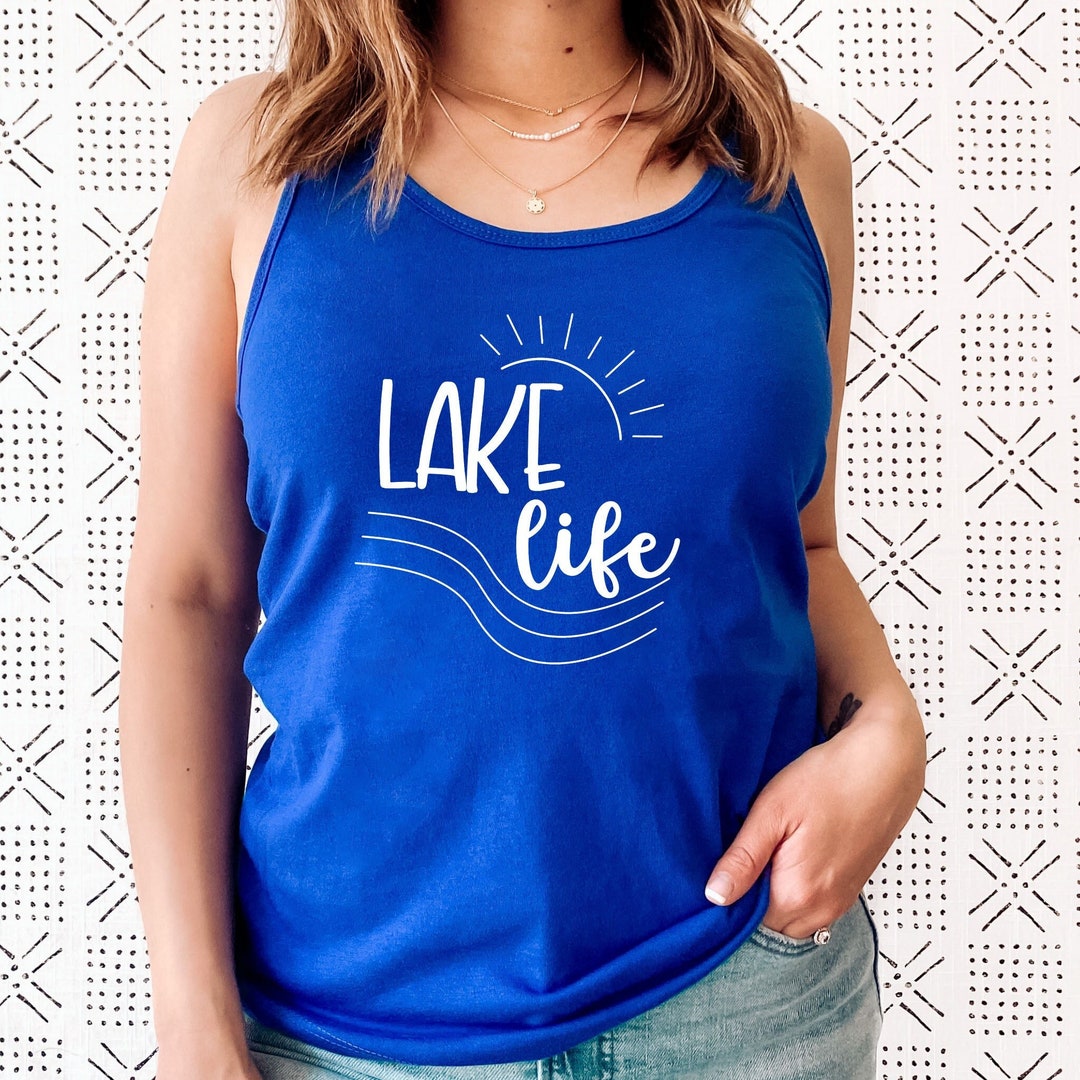 Lake Life Tank Top / Lake Tank Top / Summer Lake Tank / Summer ...