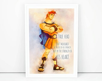 Hercules Print | Etsy
