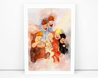 Peter Pan Wall Art | Etsy