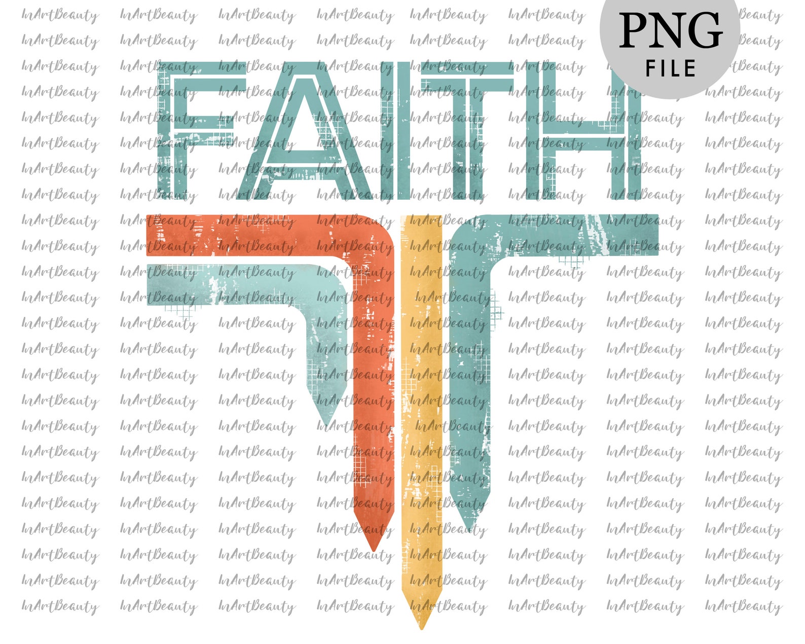 Faith christian sublimation designs downloads Faith png - Etsy España