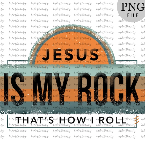 Jesus is My Rock - Etsy
