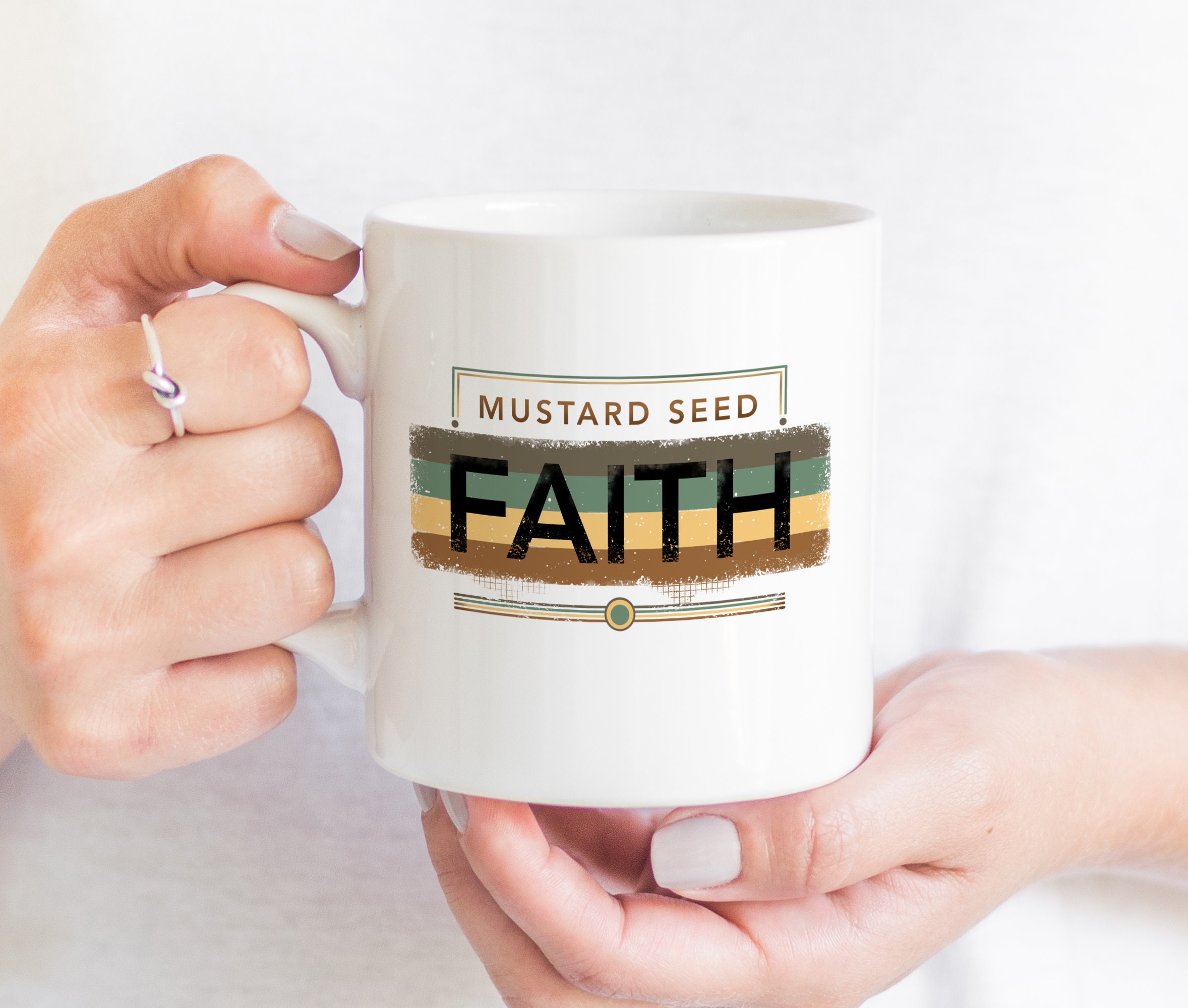 Faith Sublimation Mustard Sublimation Mustard Seed - Etsy