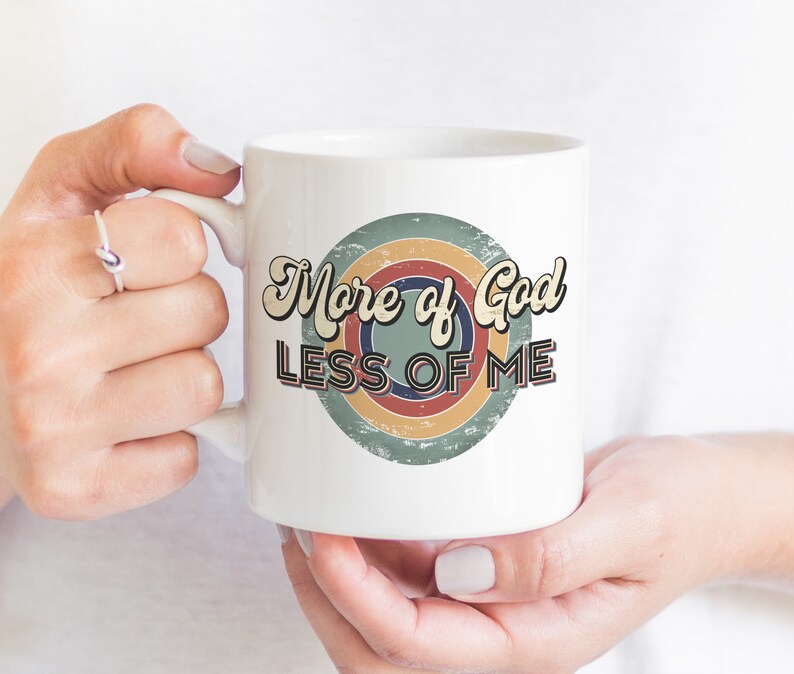 Retro Sublimations More of God Less of Me Sublimation - Etsy