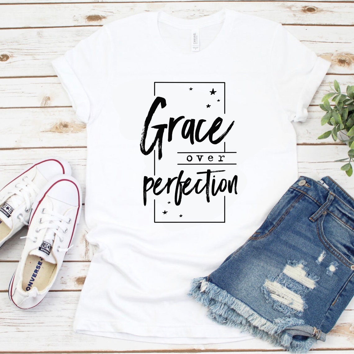 Grace Over Perfection Christian Sublimation Design Christian - Etsy