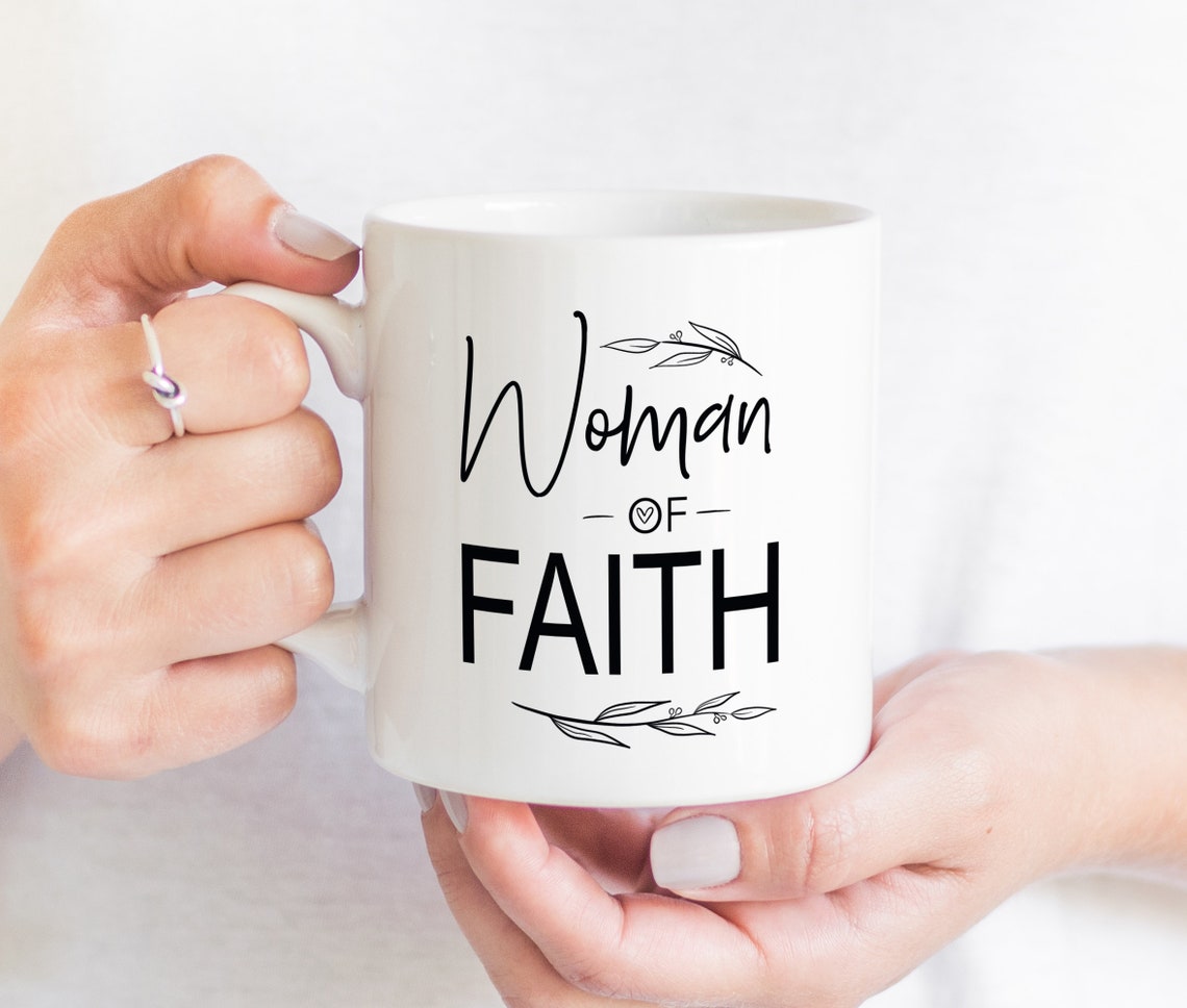 Woman of Faith christian t-shirt design sublimation | Etsy