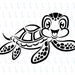 Cute Baby Sea Turtle Svg, Sea Turtle Svg, Cute Animal Svg, Turtle ...