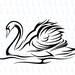 Swan Svg, Tribal Swan Svg, Abstract, Tribal, Stencil Art, Dxf, Png, Cut ...