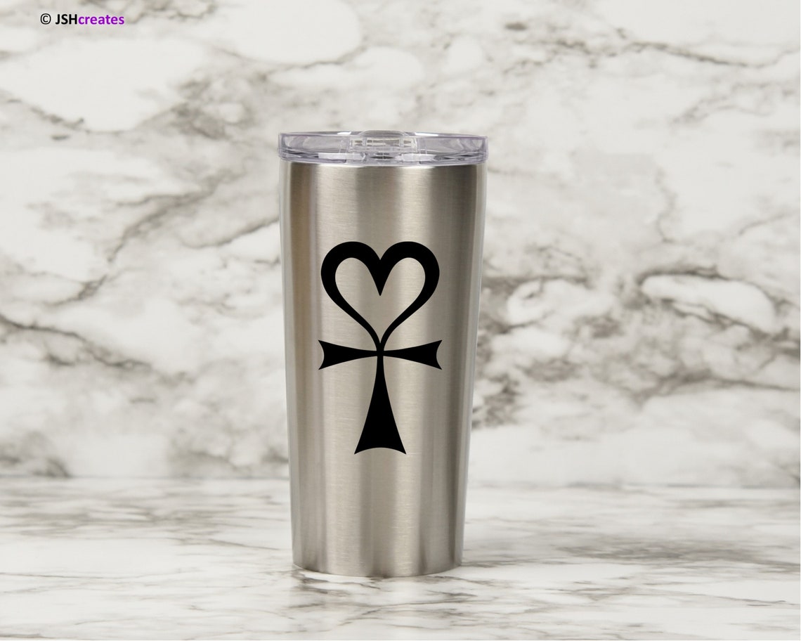 Love Life Svg Cross Svg Heart Svg Ankh Svg SVG - Etsy