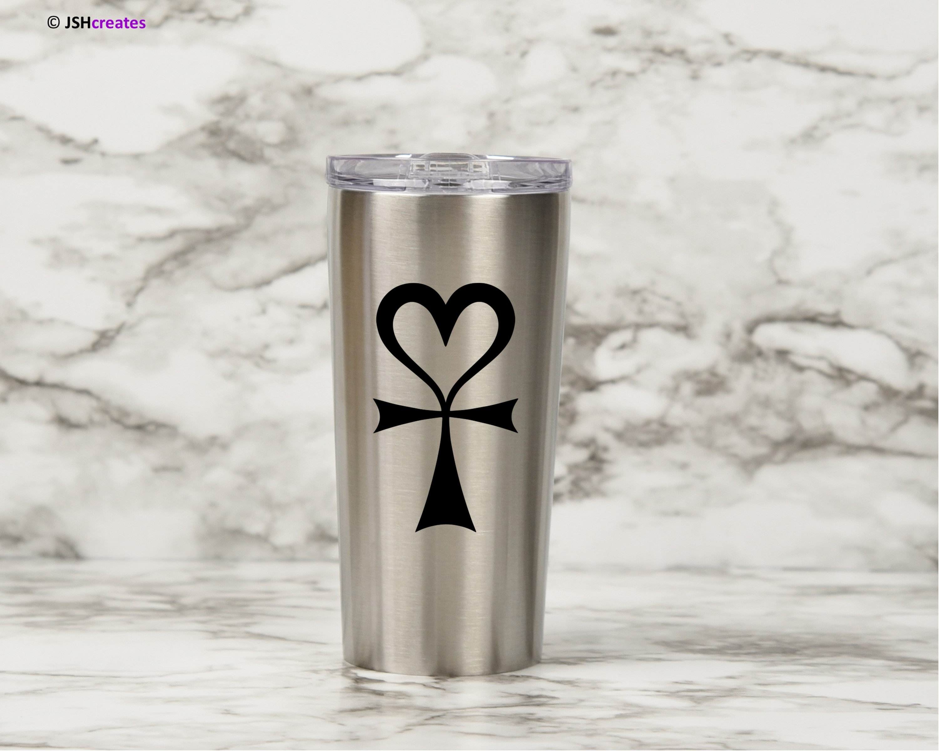 Love Life Svg Cross Svg Heart Svg Ankh Svg SVG - Etsy