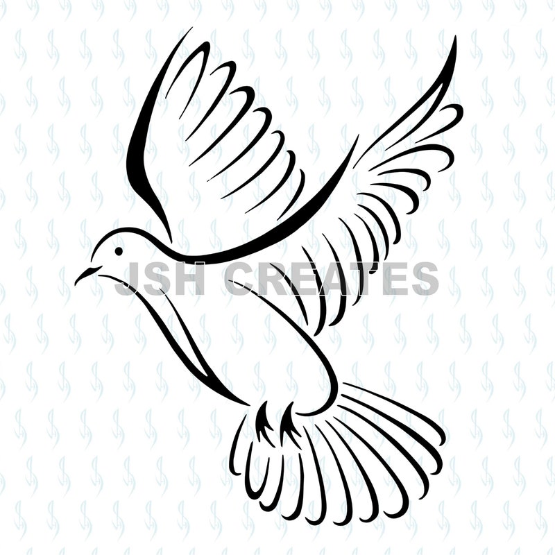 Dove Svg - Etsy