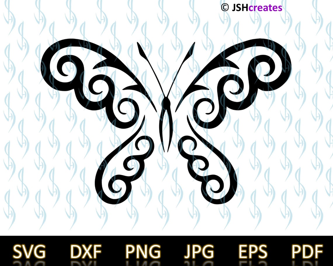 Butterfly Svg Butterfly SVG Butterfly Clipart Silhouette - Etsy