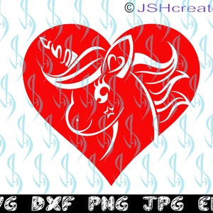 Cute Unicorn Svg, Cute Heart Svg, Unicorn, Heart, Unicorn Heart, Cute ...