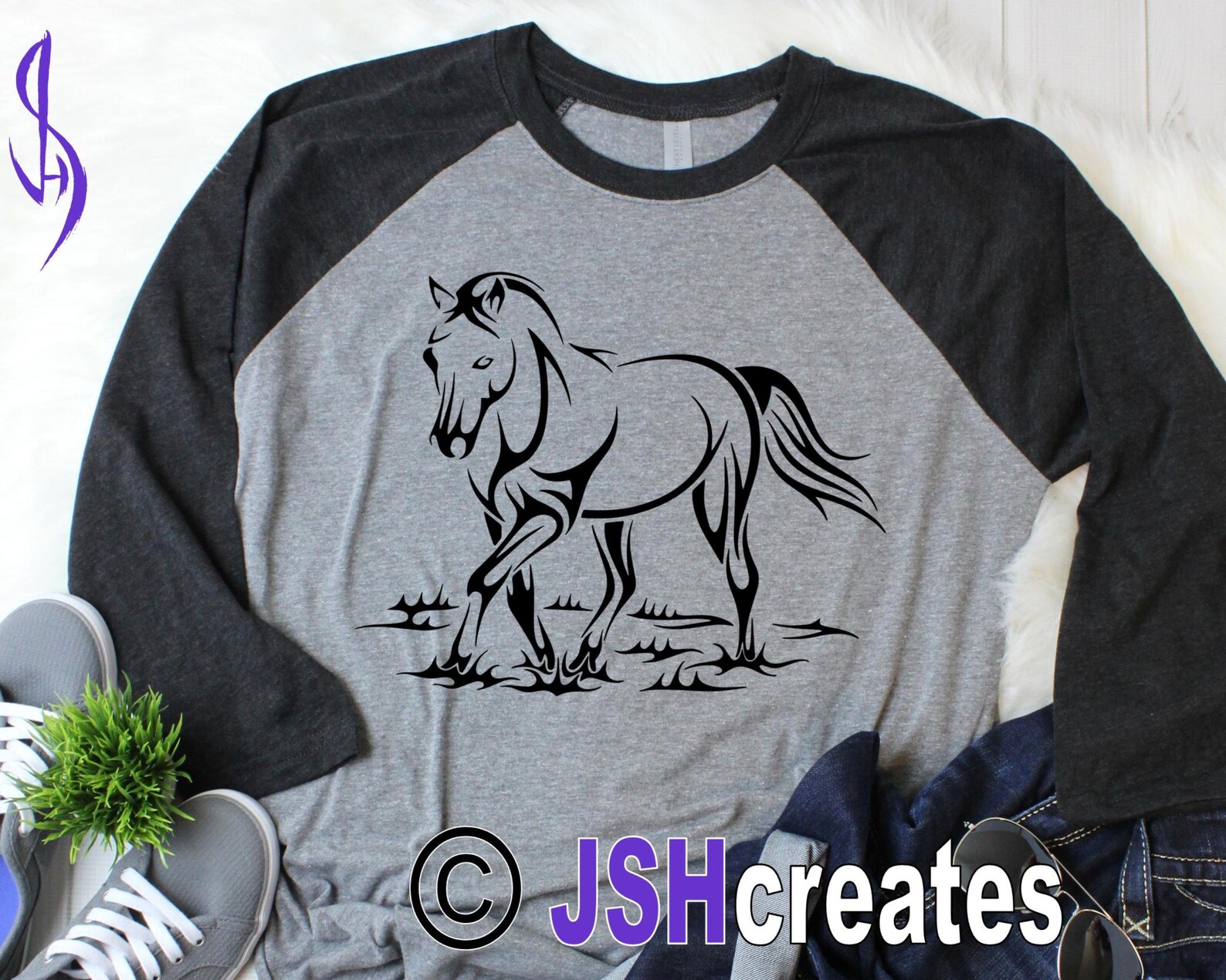 Horse Svg Stallion Svg Horse SVG Silhouette Cut File | Etsy