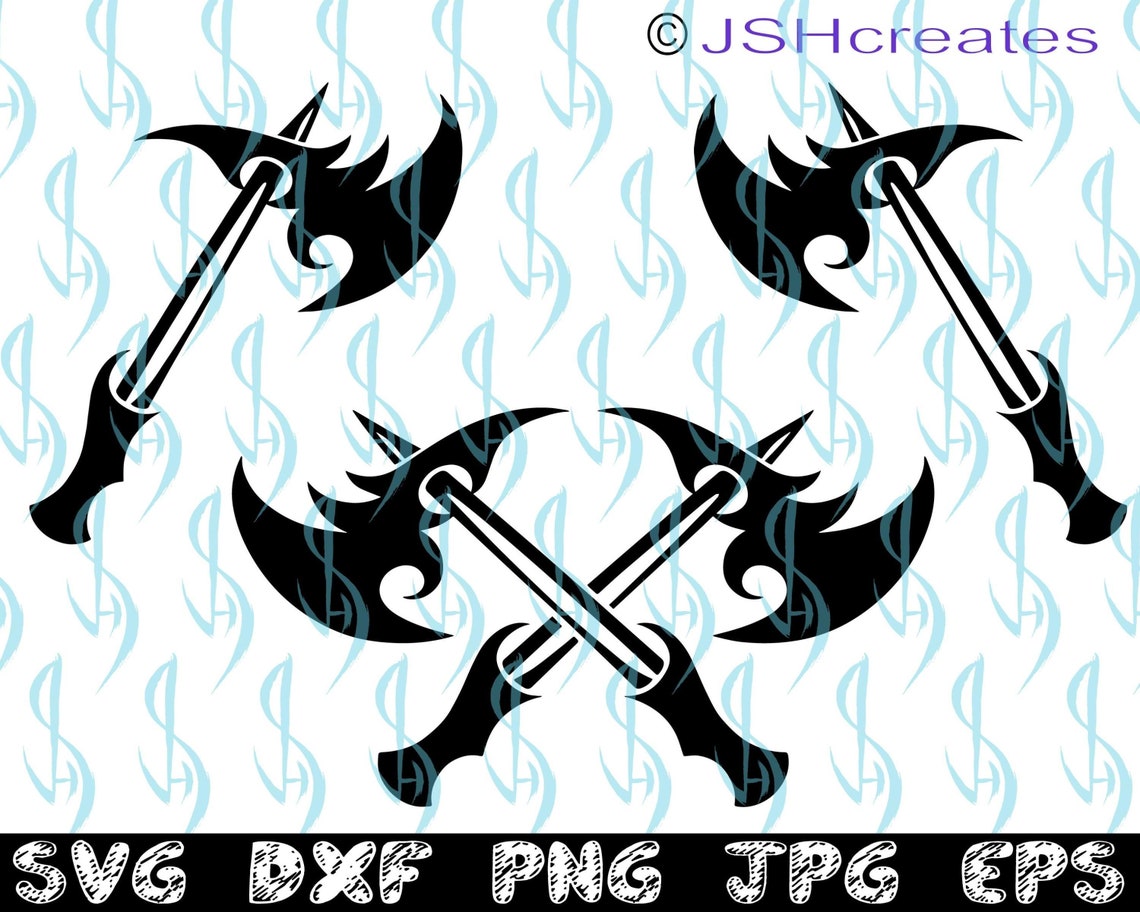 Axe SVG Axe Cut File Weapon Cut File SVG Cutting File Axe - Etsy